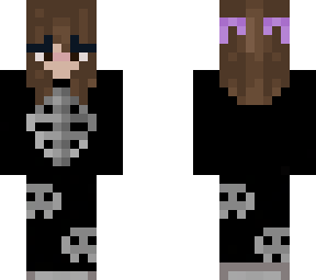 techno ribbon | Minecraft Skin