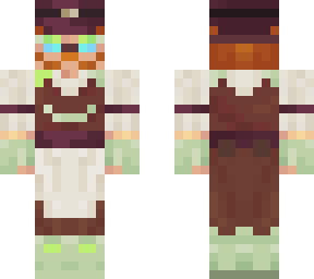 Terraria Calamity Mod - Wulfrum Armor Set | Minecraft Skin