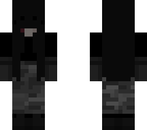 Black Dark Girl | Minecraft Skin
