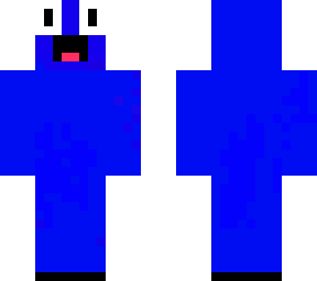 blue goofy skin | Minecraft Skins