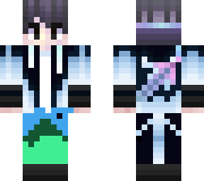 Blue hoodie boy | Minecraft Skin