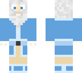 Blue Robbed Wizard | Minecraft Skin