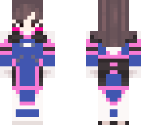 Dva overwatch | Minecraft Skin