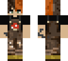 enby overalls | Minecraft Skin