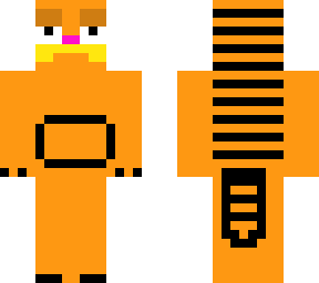 Garfield the cat | Minecraft Skin