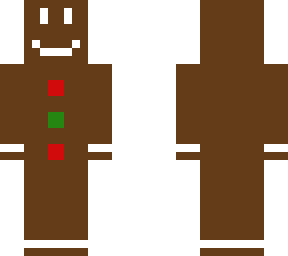 ginger bread man | Minecraft Skins