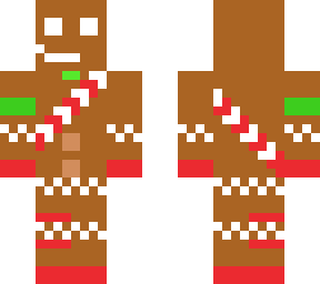 ginger bread man | Minecraft Skins