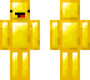 Golden Skeppy (with shine) | Minecraft Skin