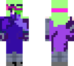 green shadow princess | Minecraft Skin