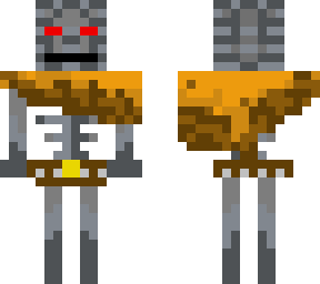 Gunslinger Skeleton | Minecraft Skin
