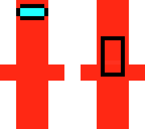 Red Among Us Imposter | Minecraft Skin