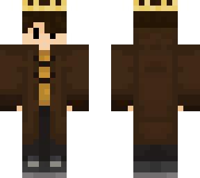Revive zan with long coat and crown | Minecraft Skin