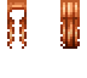 Subtle Ombre Copper Hair Base 3 | Minecraft Skin