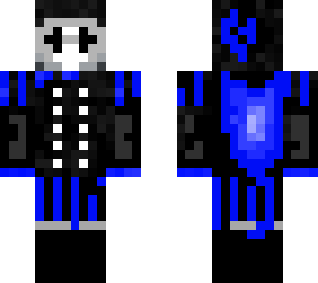 Blue Clownpierce | Minecraft Skin