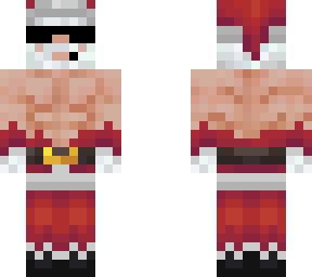 buff santa | Minecraft Skins
