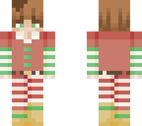 lil gingerbread elf guy | Minecraft Skin