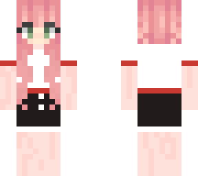 Older Anya Forger GYM UNIFORM {Spy x Family} | Minecraft Skin