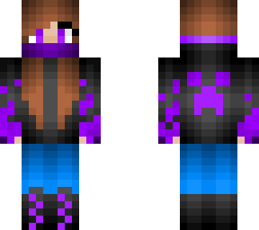 Purple Gamer Girl [LEGACY!] | Minecraft Skin