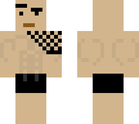 The rock | Minecraft Skin