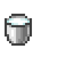 Minecraft Milk Bucket