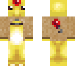 Ampharos with Jacket | Minecraft Skin