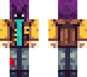 Brandon - Hotline Miami | Minecraft Skin