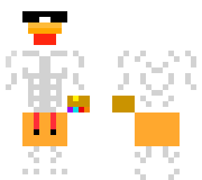 Buff Thanos Chicken | Minecraft Skin
