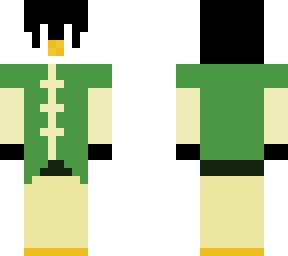 earth bender penguin | Minecraft Skin