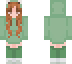Frog Girl | Minecraft Skin