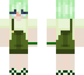 green girl | Minecraft Skin