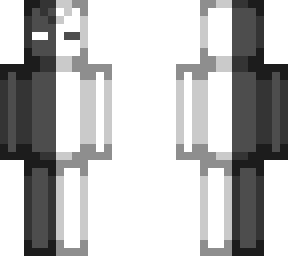 half black half white | Minecraft Skin