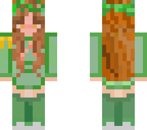 leaf princess | Minecraft Skin