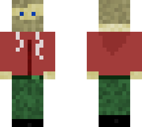 Old Beard Man | Minecraft Skin