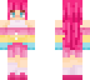 PAN FLAG FEMME | Minecraft Skin