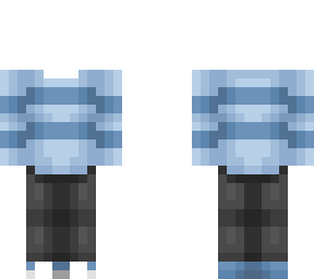 gray and blue outfit | Minecraft Skins