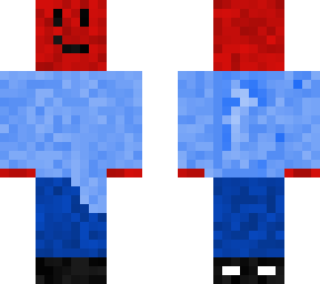 Vermelho feliz | Minecraft Skin