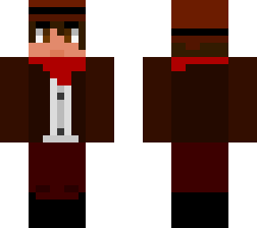 bravery soul (fallen human) | Minecraft Skin