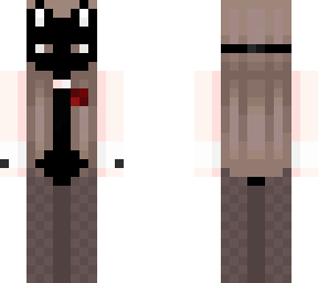 Girl with a cat mask~ | Minecraft Skin