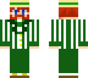 Leprechaun Dapper Dan | Minecraft Skin