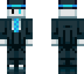 Mister Epic Blue | Minecraft Skin