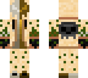 sand design | Minecraft Skin