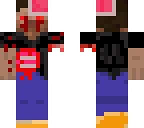 Scary bloody steve | Minecraft Skin