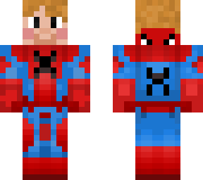 Spider-Man unmasked | Minecraft Skin