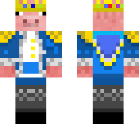 technoblade blue | Minecraft Skin