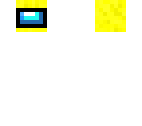 Yellow Crewmate Base | Minecraft Skin