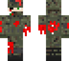 zombie soldier | Minecraft Skin