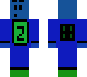 Beboo from robot 64 | Minecraft Skin