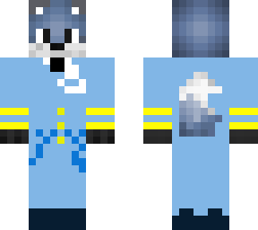 Blue Wolf unturned coalition suit (not mine!!!) | Minecraft Skin