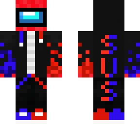 Red Imposter Vigilante | Minecraft Skin