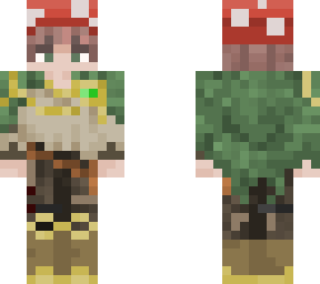 Sun Dazzle elf | Minecraft Skin